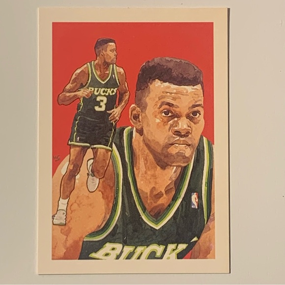 NBA HOOPS | Toys | 991 Nba Hoops Milwaukee Bucks Dale Ellis 517 | Poshmark